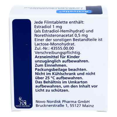 Activelle Filmtabletten 3X28 stk günstig bei apo.com