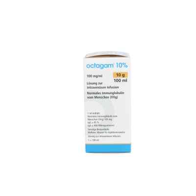 Octagam 10% 10 g Igg intravenös Lösung Infusionsflaschen 100 ml