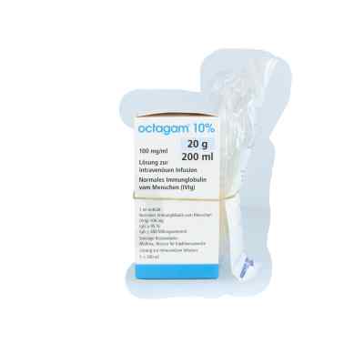Octagam 10% 20 g Igg intravenös Lösung Infusionsflaschen 200 ml