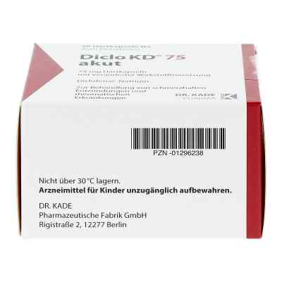 Diclo Kd 75 akut hartkapsel mit msr.überz.pellets 50 stk