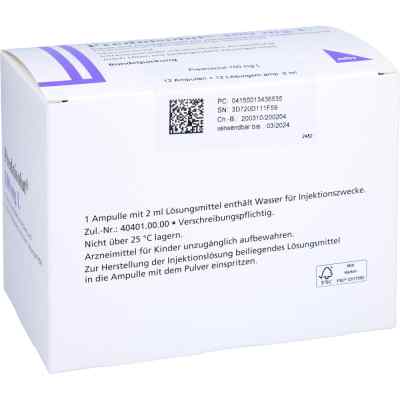 Prednisolut 100 mg L Plv.u.lm.z.h.e.injektionslsg. 12 stk