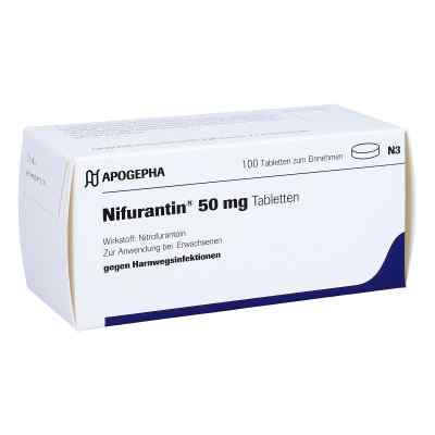 Nifurantin 50 mg Tabletten 100 stk günstig bei apo.com