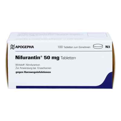 Nifurantin 50 mg Tabletten 100 stk günstig bei apo.com
