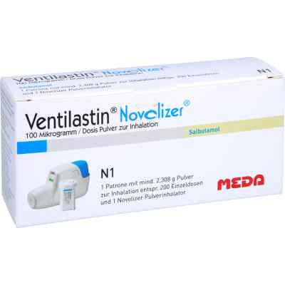 Ventilastin Novolizer Starterp.inhal.+pat.200 Hub 1X200 stk