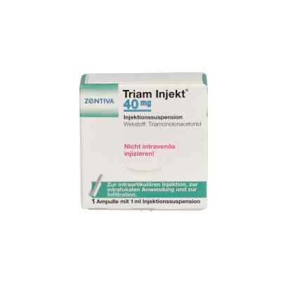 Triam Injekt 40 mg Kristallsuspension in Ampullen 1X1 ml