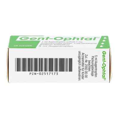Gent Ophtal Augentropfen 5 ml günstig bei apo.com