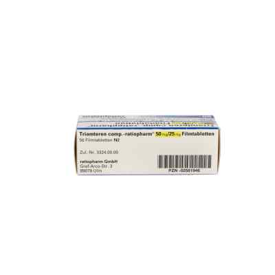 Triamteren comp.-ratiopharm 50mg/25mg 50 stk