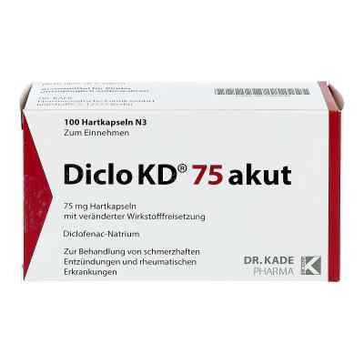Diclo Kd 75 akut hartkapsel mit msr.überz.pellets 100 stk