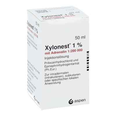 Xylonest 1% mit Adrenalin Fl. Injektionslösung 50 ml