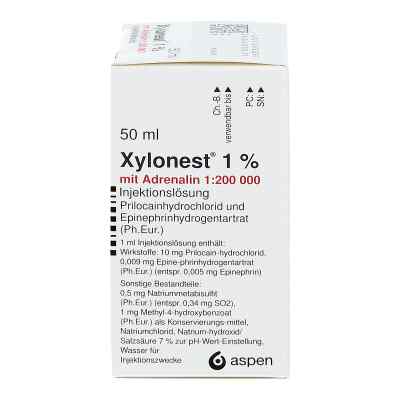 Xylonest 1% mit Adrenalin Fl. Injektionslösung 50 ml