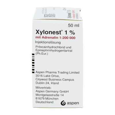 Xylonest 1% mit Adrenalin Fl. Injektionslösung 50 ml