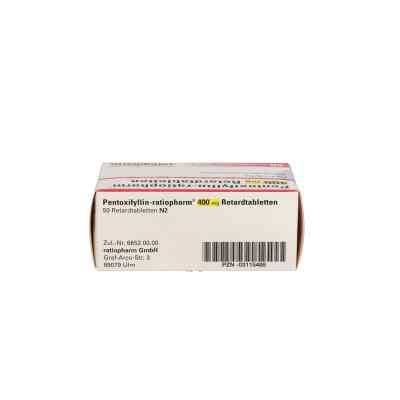 Pentoxifyllin ratiopharm 400 mg Retardtabletten 50 stk