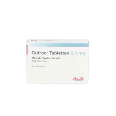 Gutron 2,5mg 100 stk günstig in der Online Apotheke apo.com bestellen