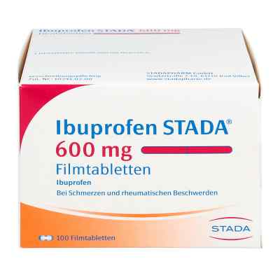 Ibuprofen STADA 600 100 stk günstig bei apo.com