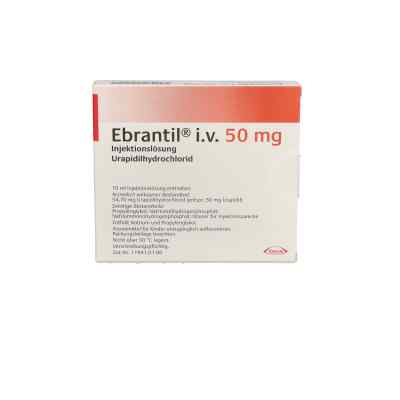 Ebrantil intravenös 50 mg Injektionslösung 5X10 ml