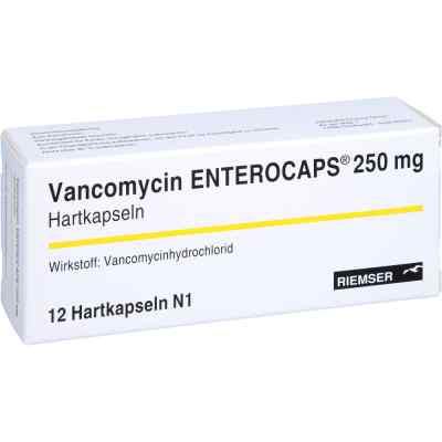 Vancomycin Enterocaps 250 mg Hartkapseln 12 stk