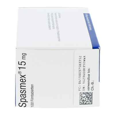 Spasmex 15 Filmtabletten 100 stk günstig bei apo.com