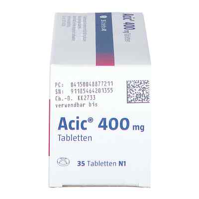 Acic 400mg 35 stk günstig in der Online Apotheke apo.com bestellen