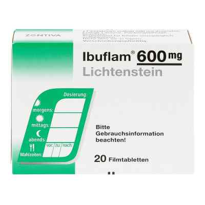 Ibuflam 600mg Lichtenstein 20 stk günstig bei apo.com