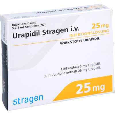 Urapidil Stragen intravenös 25 mg Ampullen 5 stk