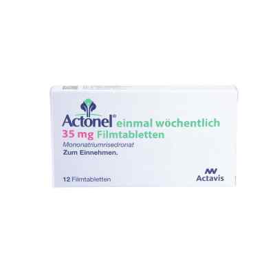 Actonel 35 mg einmal wöchentlich Filmtabletten 12 stk