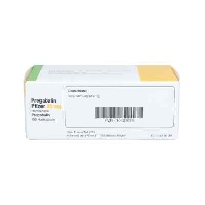 Pregabalin Pfizer 25 mg Hartkapseln 100 stk
