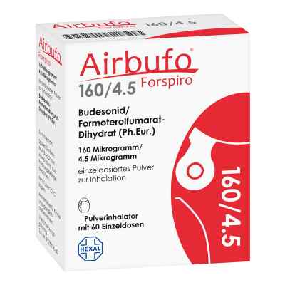 Airbufo Forspiro 160 [my]g/4,5 [my]g/dosis 60 Ed 1 stk