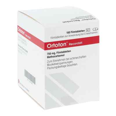 Ortoton Recordati 750 mg Filmtabletten 100 stk