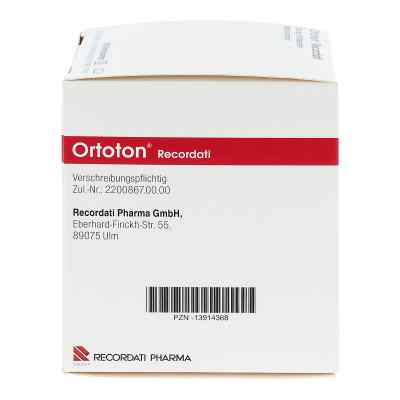Ortoton Recordati 750 mg Filmtabletten 100 stk