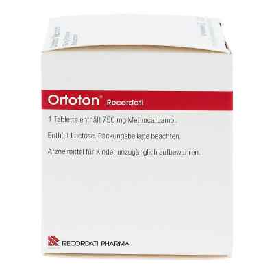 Ortoton Recordati 750 mg Filmtabletten 100 stk