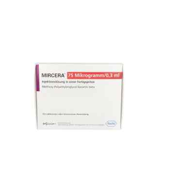 Mircera 75 Mikrogramm/0,3 ml iniecto -lsg.i.e.fert.-s. 3 stk