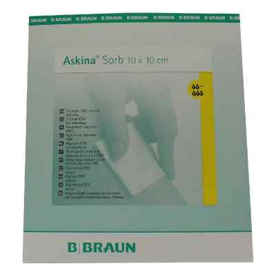 Askina Sorb Alginat Cmc Wundauflage 10x10cm ste. 10 stk