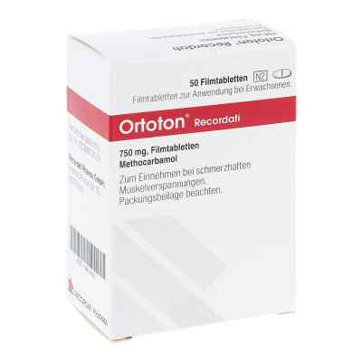 Ortoton Recordati 750 mg Filmtabletten 50 stk online kaufen