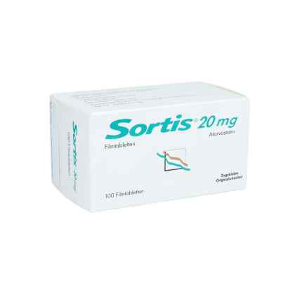 Sortis 20 mg Filmtabletten 100 stk online kaufen