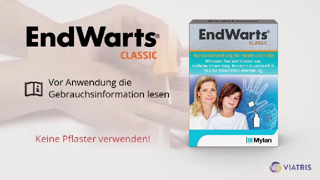 EndWarts CLASSIC: Lösung gegen Warzen und Dornwarzen 3 ml